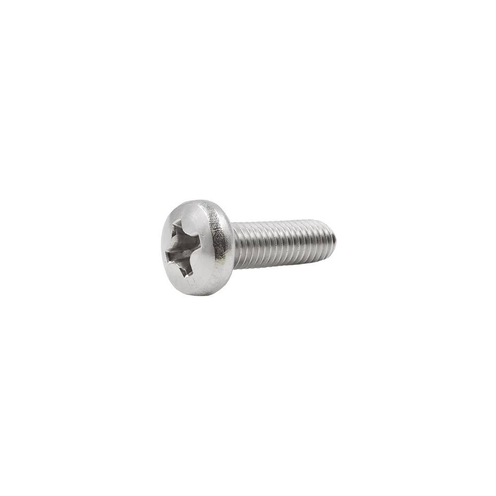 Everbilt M3-0.5x20mm Zinc Pan Head Phillips Drive Machine Screw 2 ...