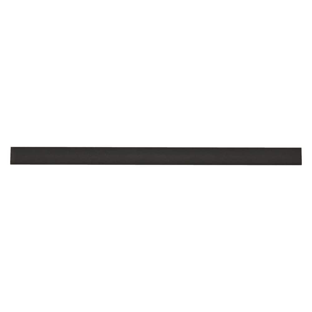 Bedrosians Makoto 0.5" x 8" Matte Ceramic Jolly Miter Edge Trim in ...