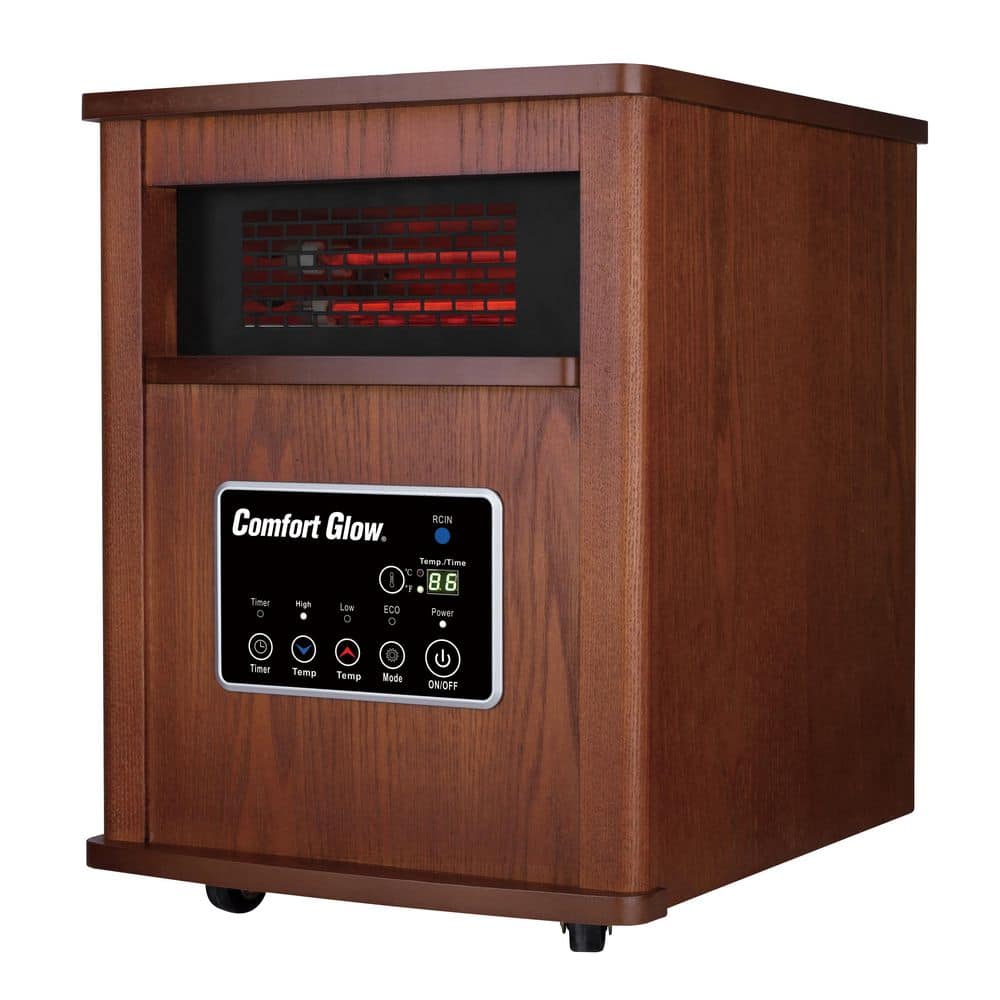 Comfort Glow 1500-Watt 8-Element Portable Infrared Radiant Quartz ...