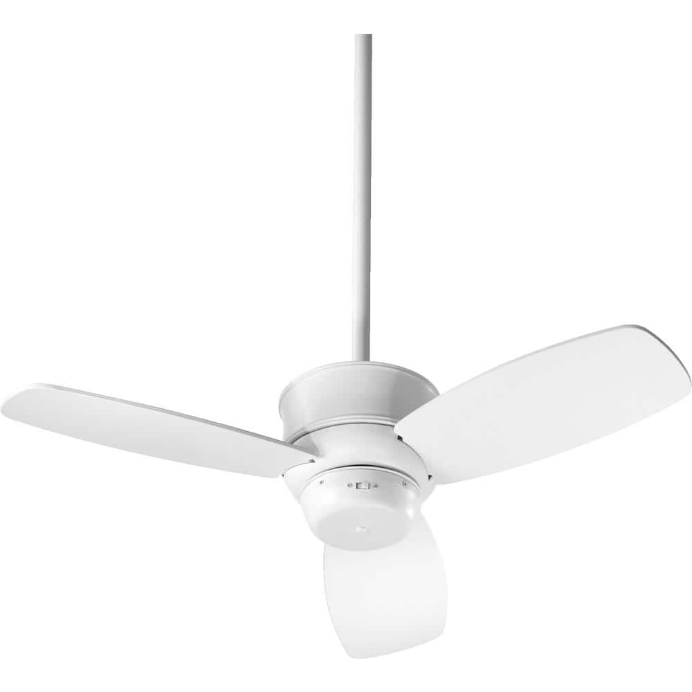 Quorum INTERNATIONAL Gusto 32 in. Indoor Studio White Ceiling Fan 32323 ...