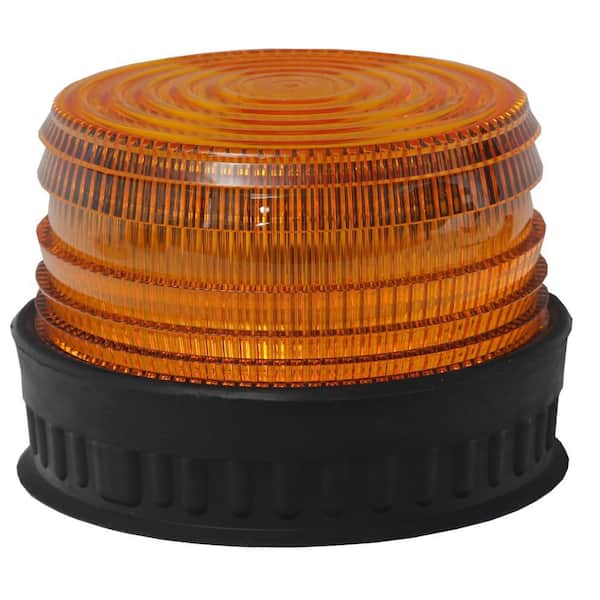 Emergency Lighting-LED Beacon, Amber, Rubber Base 12V 211R-12V-A - The ...