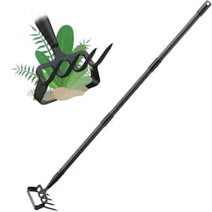 WaLensee 63 in. Steel Stirrup Hoe 2 in 1 Garden Hoe with Adjustable ...