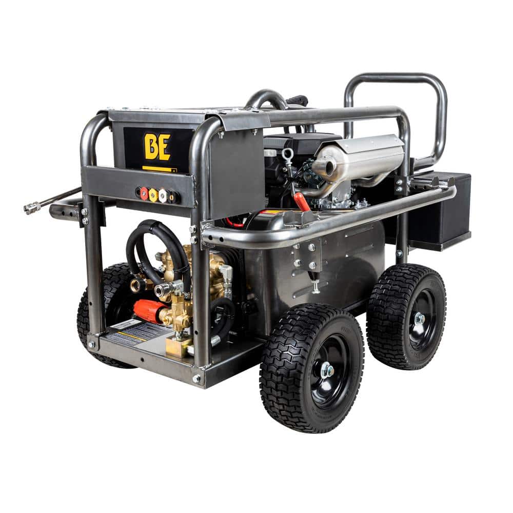 BE POWER EQUIPMENT 5000 PSI 5.0 GPM Cold Water Gas Pressure Washer ...