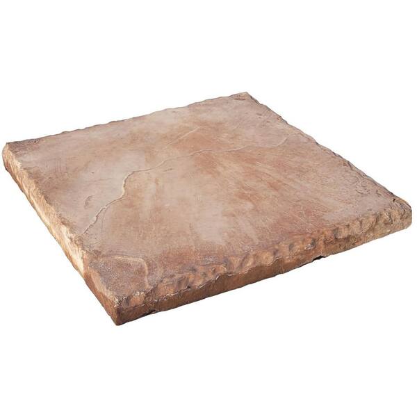 Classic Stone Santa Fe Brown Blend Concrete Stepping Stone Pathway Pack ...
