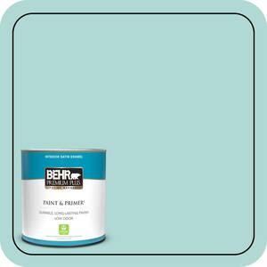 BEHR ULTRA 1 gal. #M450-3 Wave Top Extra Durable Satin Enamel Interior ...