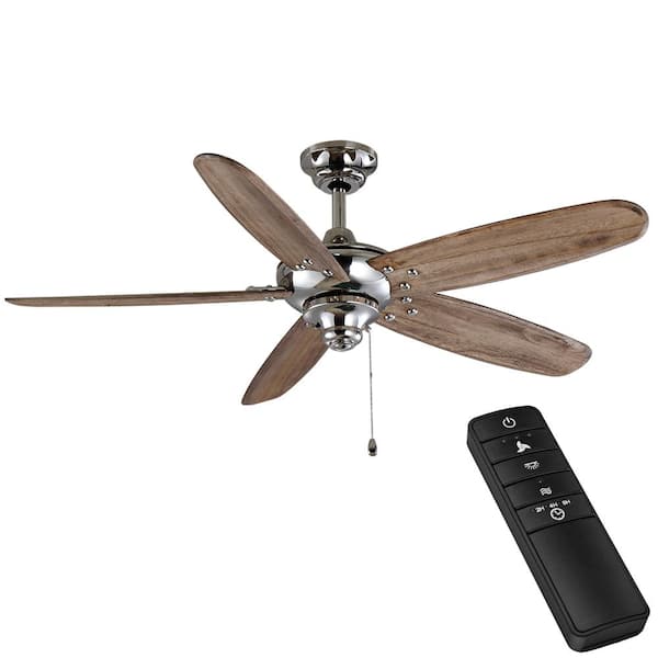 Home Decorators Collection Altura 48 in. Indoor/Outdoor Polished Nickel ...