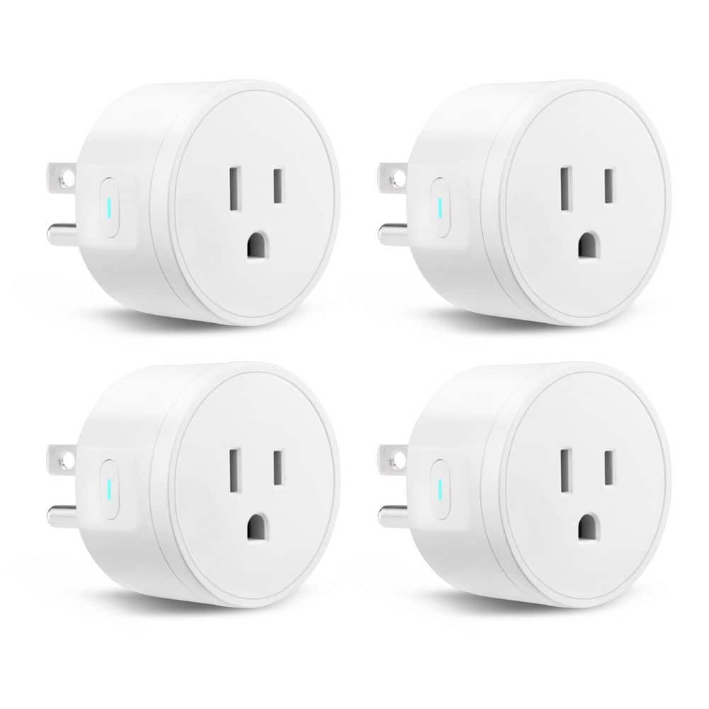 SKYSHALO Smart Plug WiFi Smart Outlet Compatible with Alexa and Google ...