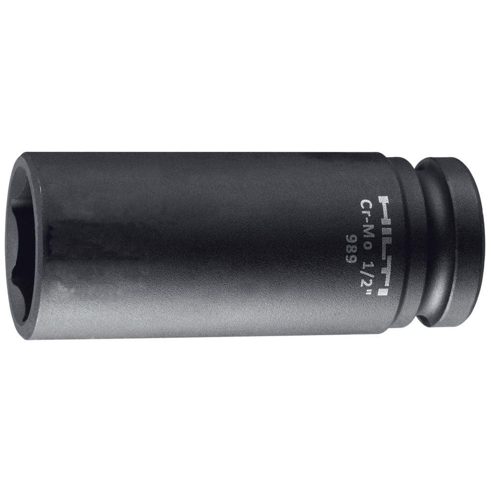 Hilti 1/2 in. - 1-1/8 in. S-NSD Deep Impact Socket 373552 - The Home Depot