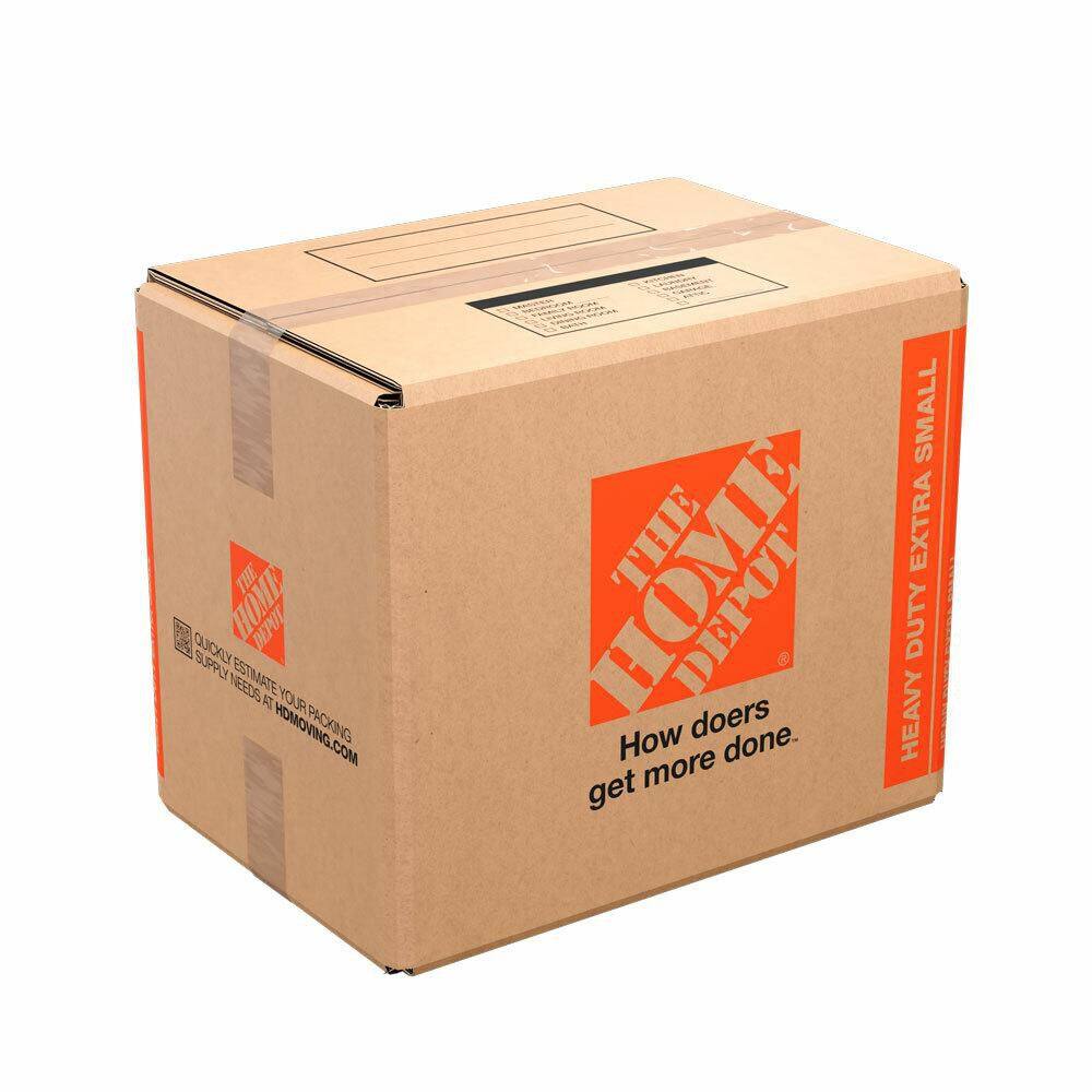 Reviews for The Home Depot 10 in. L x 8 in. W x 10 in. Heavy-Duty Extra-Small Moving Box | Pg 1 ...