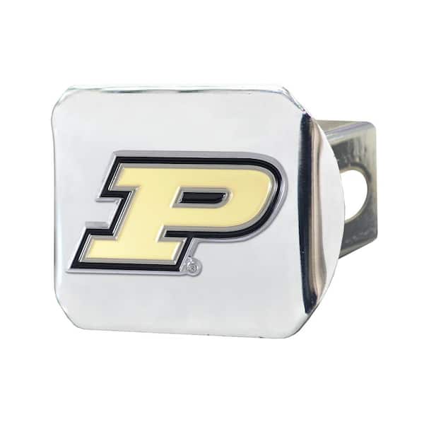 FANMATS NCAA Purdue University Color Emblem on Chrome Hitch Cover 22815 ...