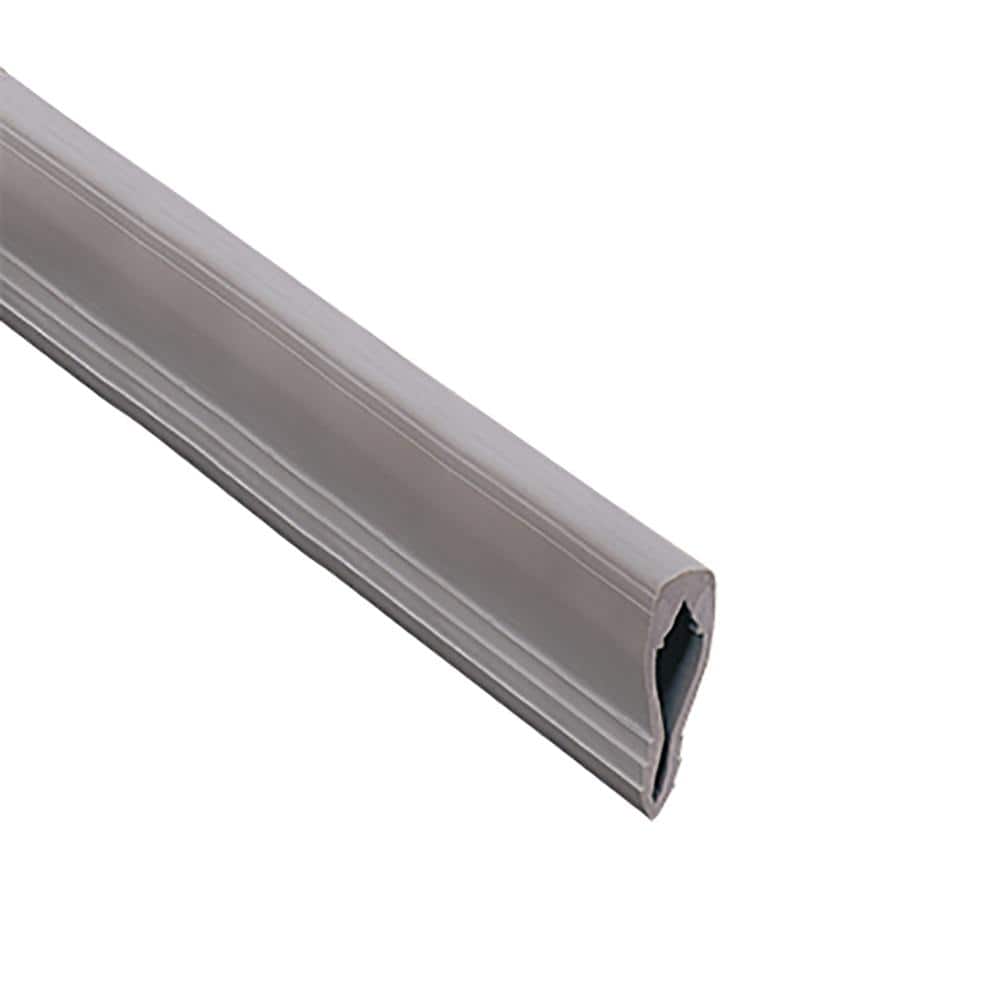 EMAC Novojunta 1 Grey 1 in. x 98-1/2 in. PVC Tile Edging Trim NJP1021 ...