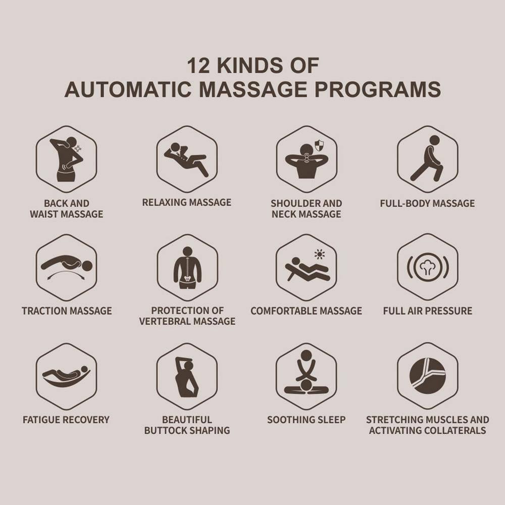 Buy Black Full Body Zero Gravity Shiatsu Robots Hands SL-Track with ...