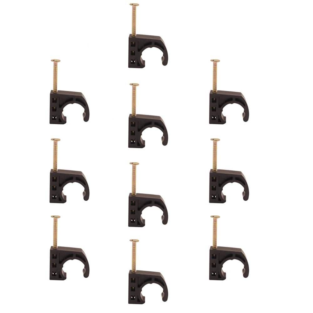 Apollo 1/2 in. PEX Pipe J-Hook Pipe Support (10-Pack) APXJH1210PK - The ...