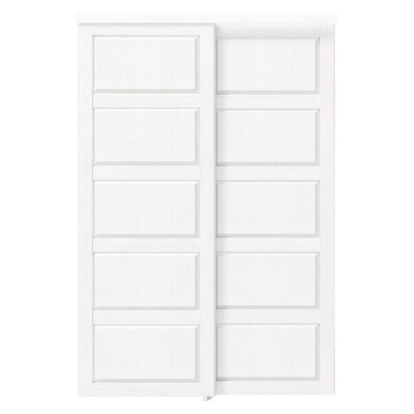 Have a question about TENONER 120 in. x 80 in. 5-Panel, MDF Solid Core ...