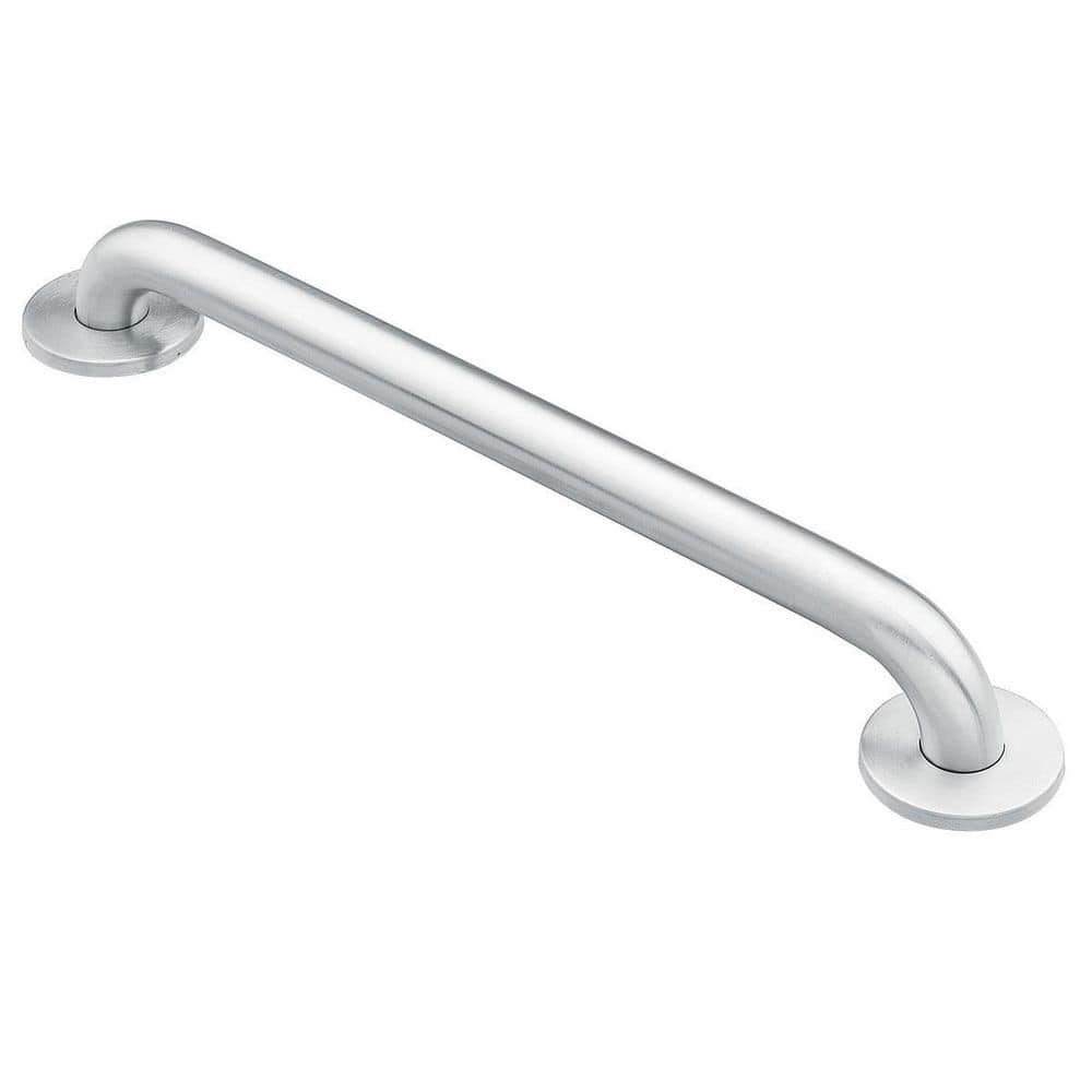 MOEN Home Care 30 in. Concealed Screw Grab/Assist Bar in Stainless 8730 ...