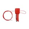 Brady All Purpose Cable Lockout With 8 ft. Nylon Cable 50941 - The Home ...