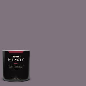 BEHR PREMIUM PLUS 1 gal. #N100-5 Plush Velvet Hi-Gloss Enamel Interior ...