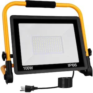 Lukyamzn 80-Watt 10000 Lumens 120° Dusk to Dawn LED Waterproof Outdoor ...