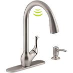 KOHLER Barossa with Response Touchless Technology Single-Handle Pull ...