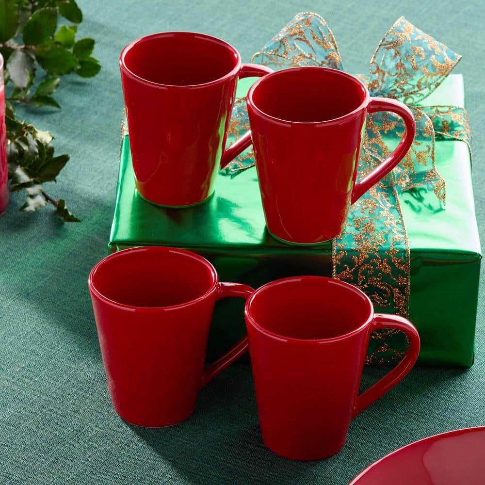 Certified International Berry Red Christmas 18 oz. Assorted Colors ...