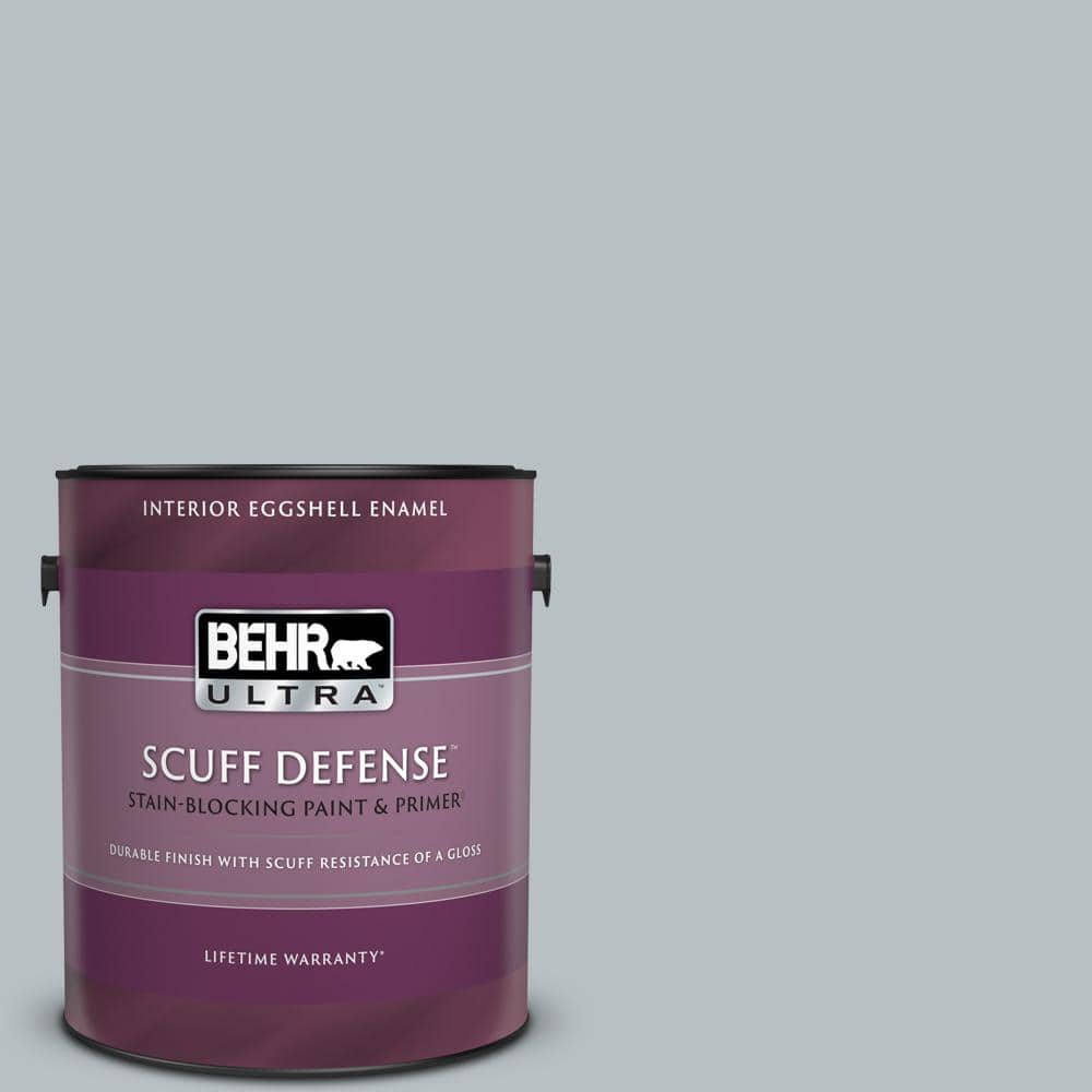 BEHR ULTRA 1 gal. #750E-3 Skyline Steel Extra Durable Eggshell Enamel ...