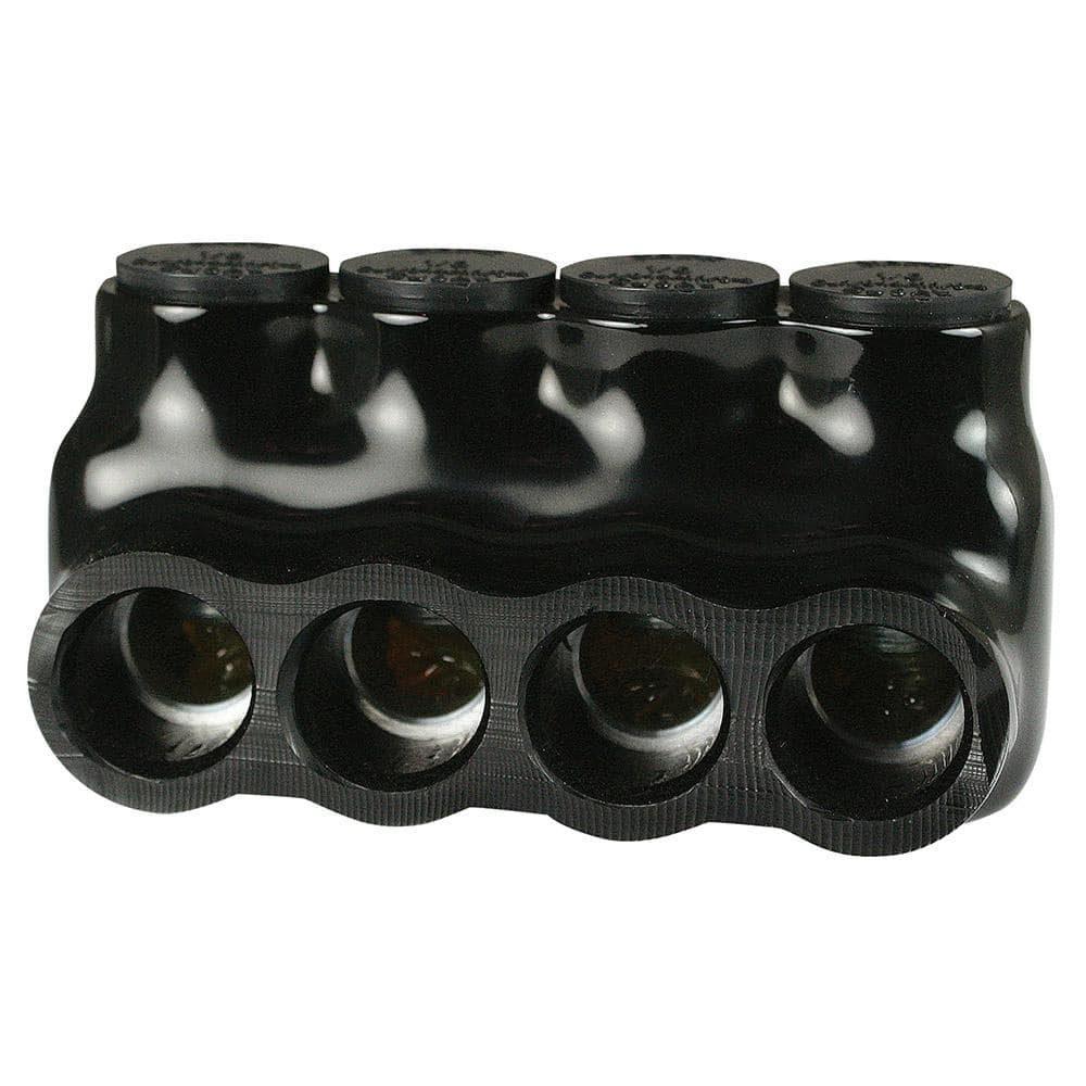 ASI 1/0-14 AWG Multi Tap Connector Insulated Single Side Entry 4 Ports ...