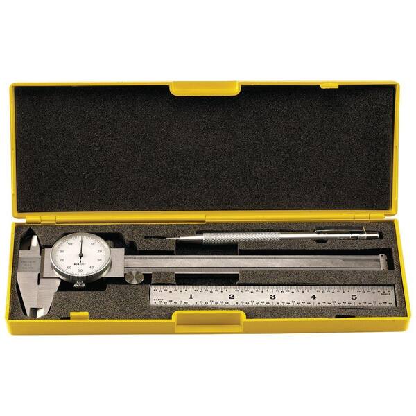 General Tools Dial Caliper and Marking Set (3-Piece) 108 - The Home Depot