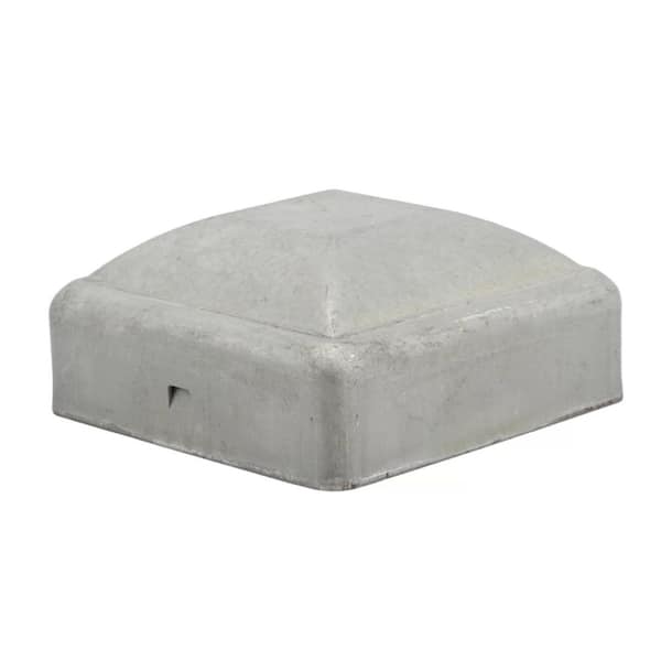 Master Halco 2 1/2" Sq PS Post Cap Galv 044287 - The Home Depot