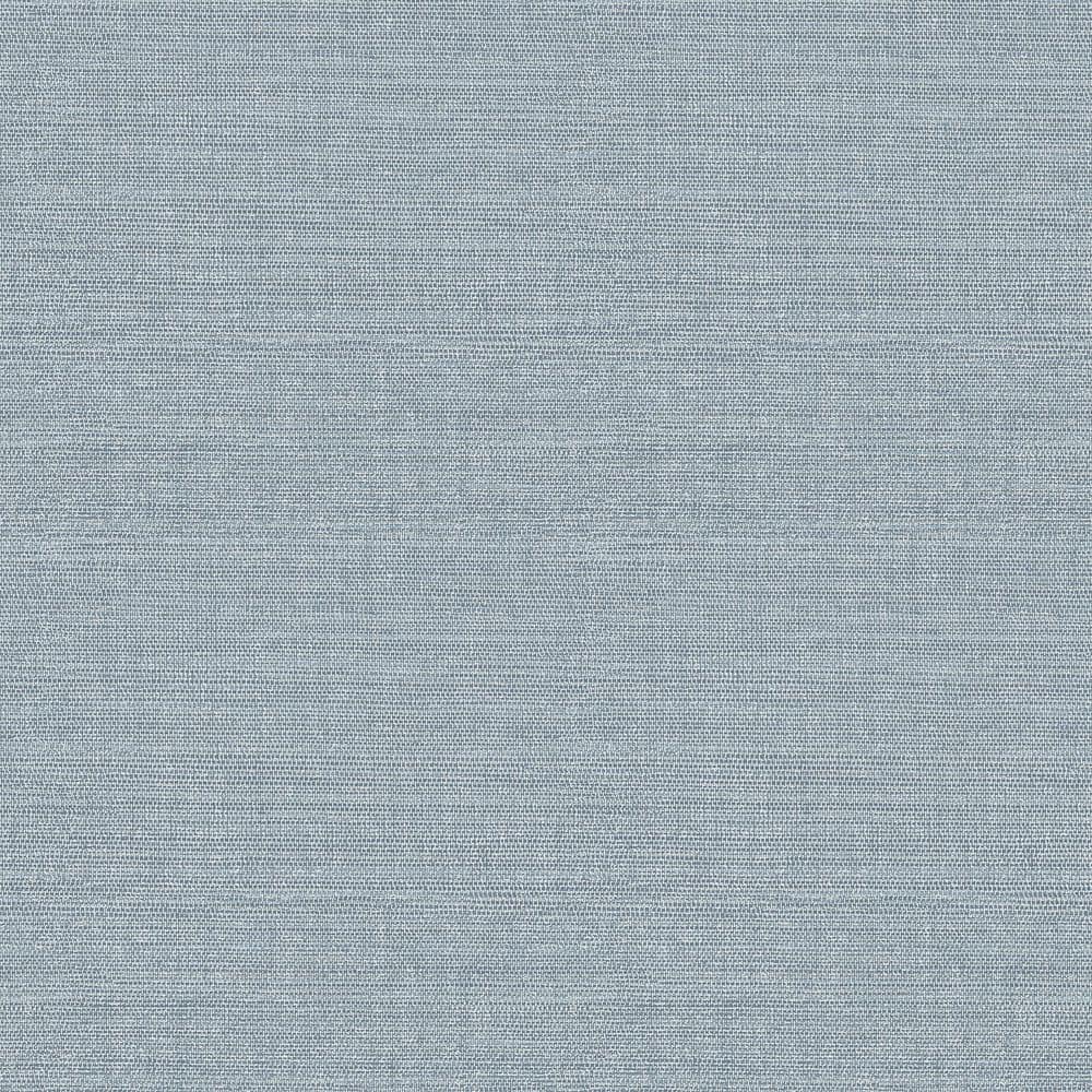A-Street Prints Agave Blue Denim Faux Grasscloth Wallpaper Sample 4080 ...