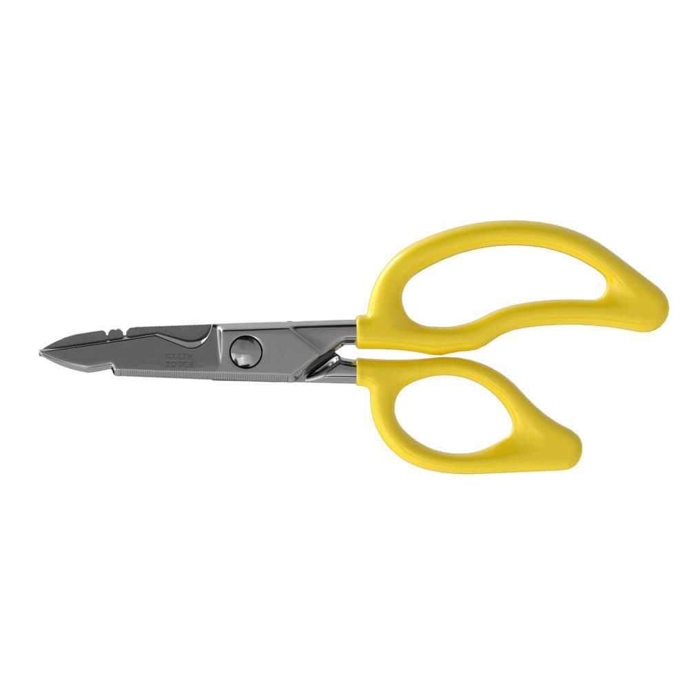 Klein Tools All Purpose Electrician's Scissors 1.875 in. Blade 26001 ...
