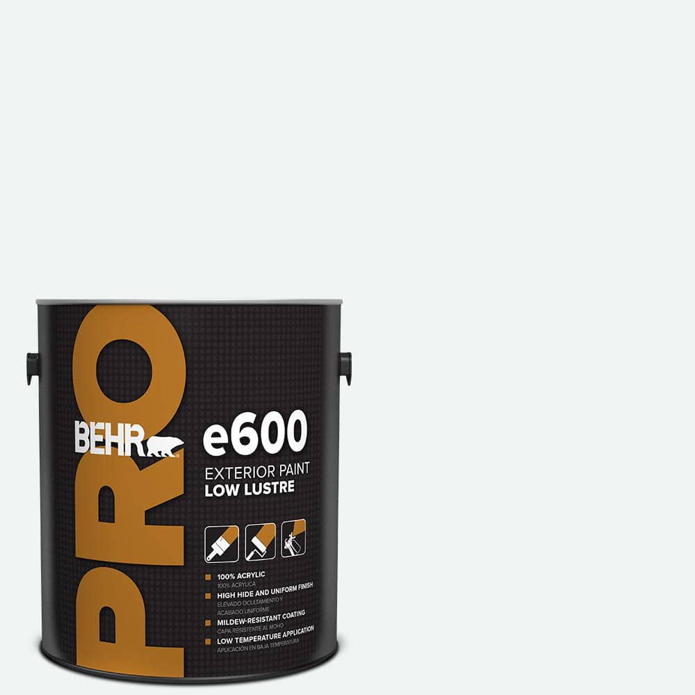 BEHR PRO 1 gal. #BL-W09 Bakery Box Low Luster Exterior Paint PR62001 ...