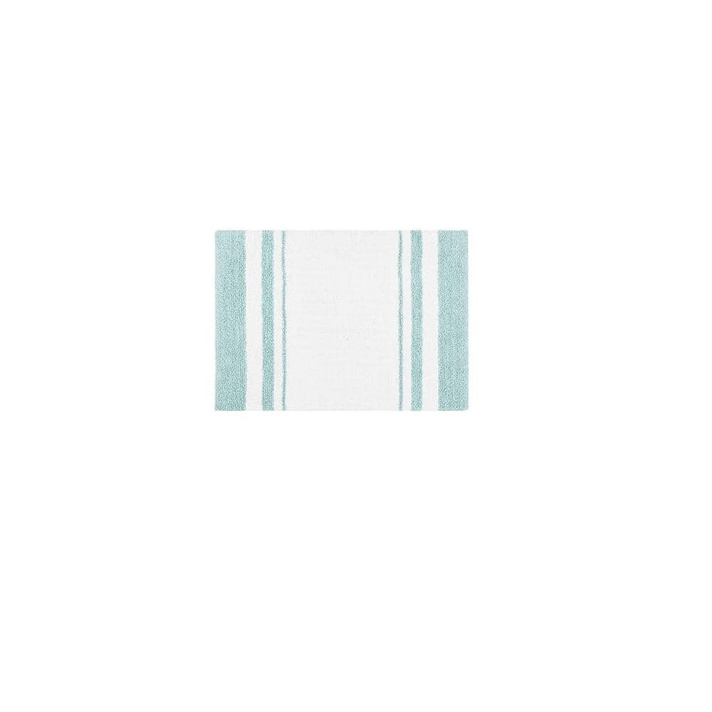 Jeedeson Reversible Cotton Striped Bath Rug JD59LING-00010 - The Home Depot