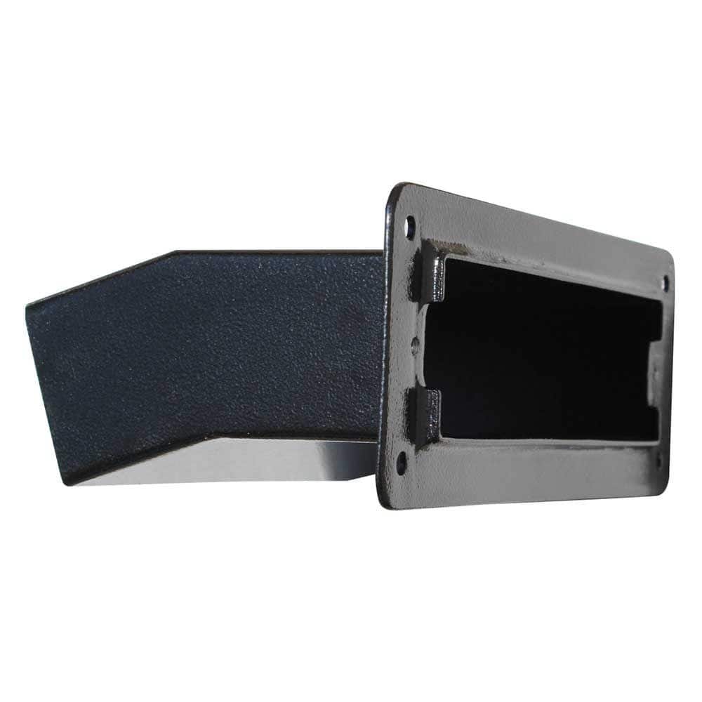 QualArc Liberty Black Wall Mount Non-Locking 6 in. Adjustable Letter ...