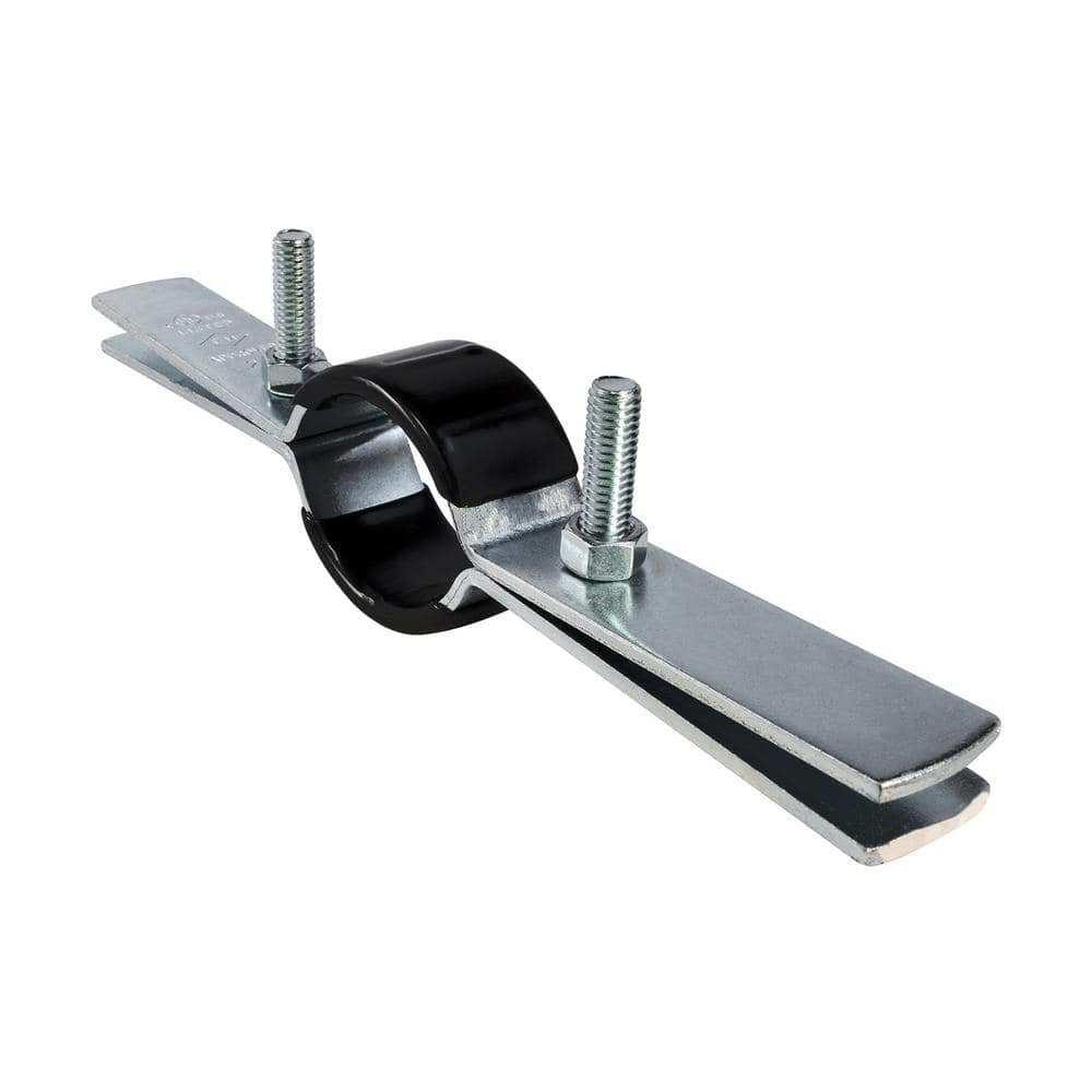 PLUMBFLEX 2 in. Riser Clamp in Plastic Coated Steel 02CLRSP - The Home ...