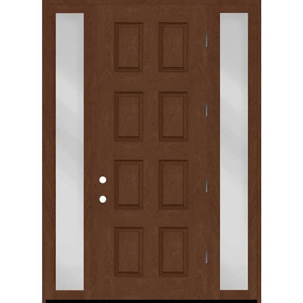 Reviews for Steves & Sons Regency 68 in. x 96 in. 8-Panel LHOS Chestnut ...