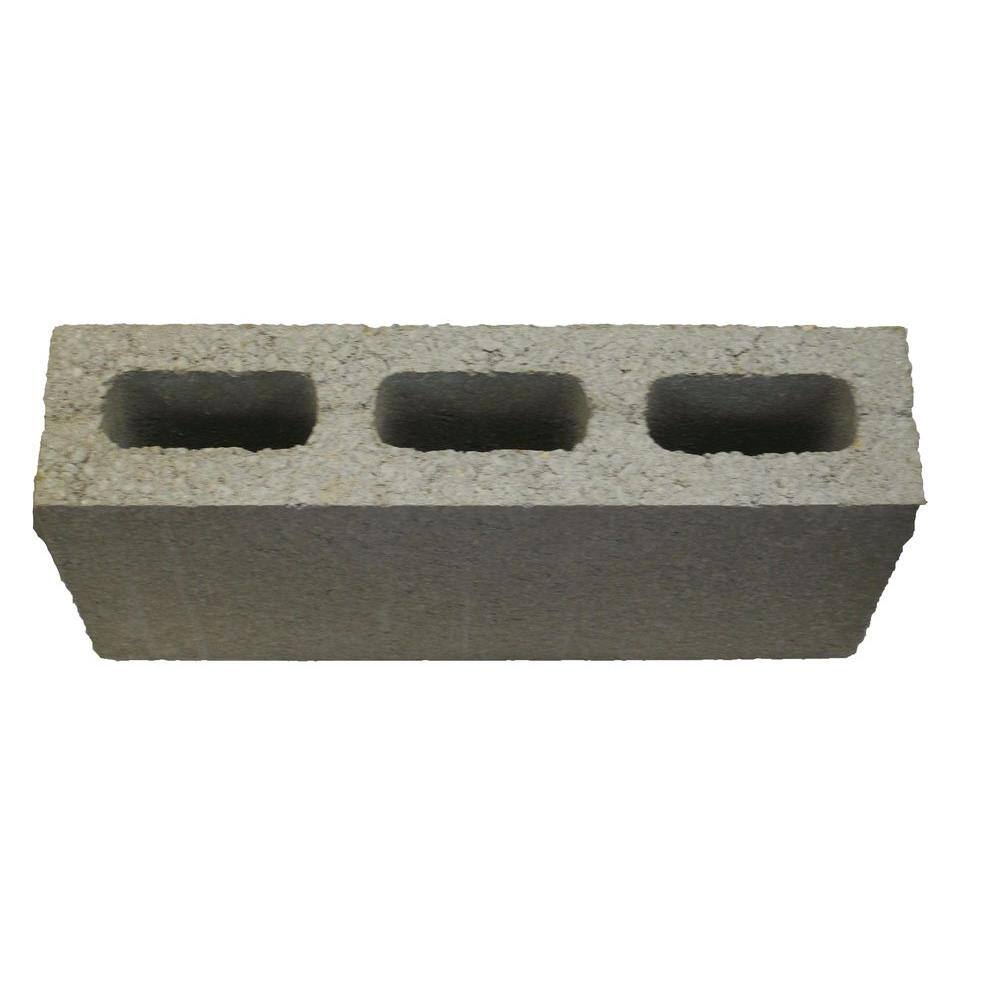 8 in. x 4 in. x 16 in. Concrete Block 3306640200 - The Home Depot