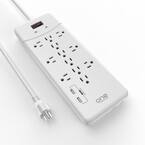APC 12-Outlet 2-USB Performance SurgeArrest Surge Protector P12U2 - The ...