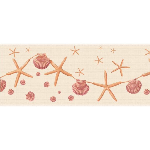 Seashell Wallpaper Border
