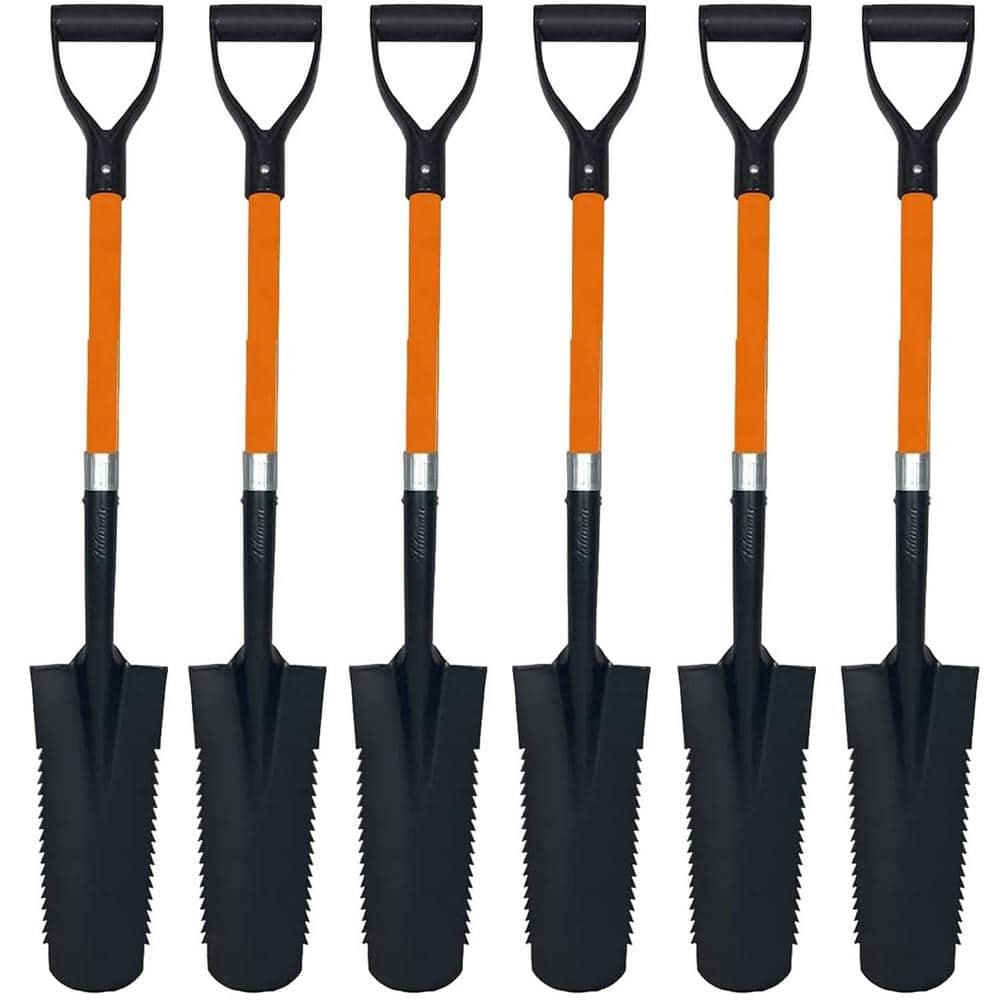Ashman Online 27 in. Fiberglass Handle Short Handle Drain Shape Teeth ...