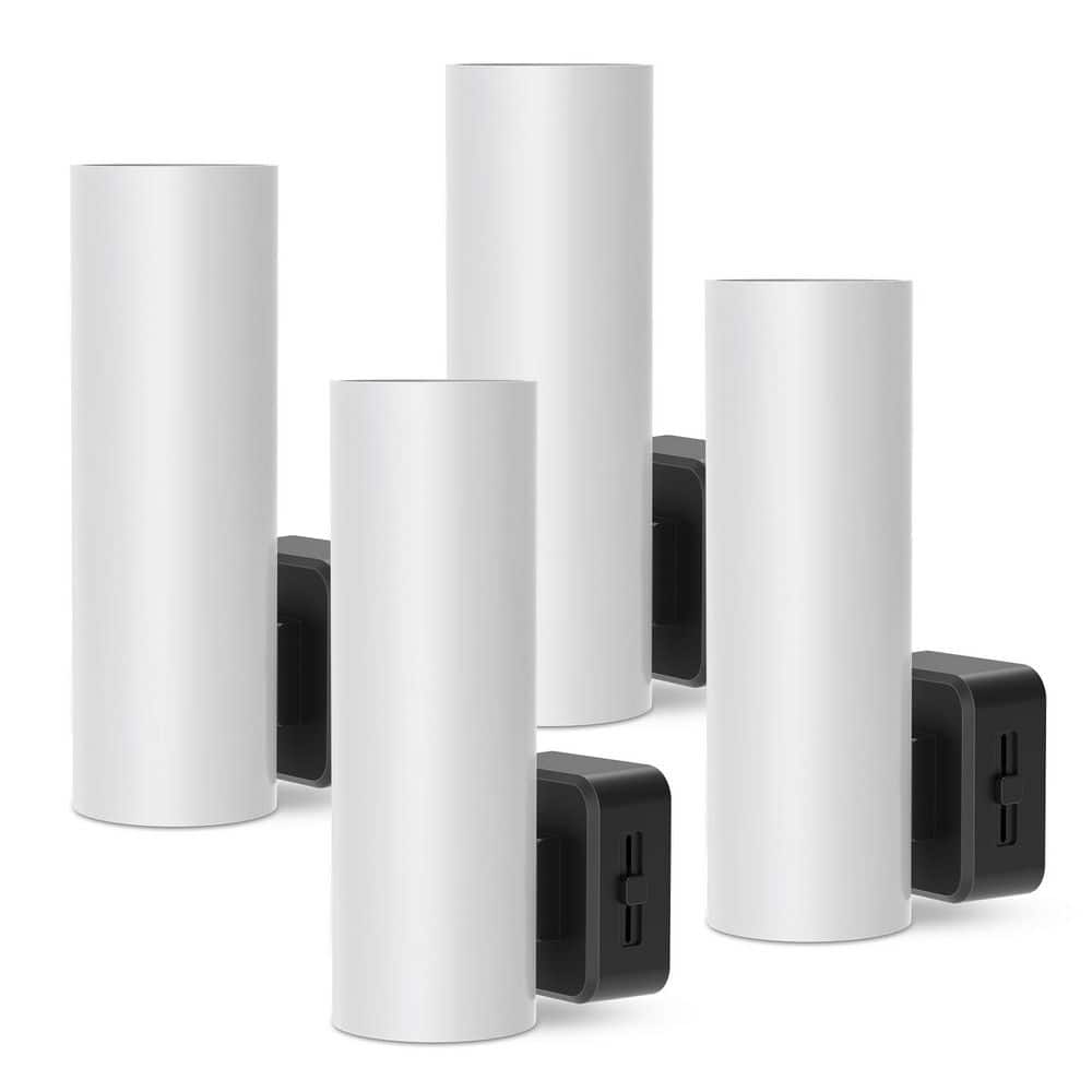 YANSUN 4-Pack Modern Plug-In LED Night Lights-3000K Soft White ...