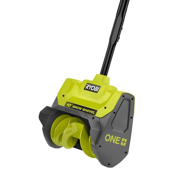 RYOBI ONE 18V 10 in. Single Stage Cordless Electric Snow Shovel Tool Only P2706BTL The Home Depot