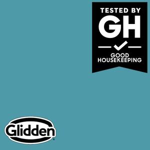 Glidden Premium 5 gal. PPG1150-5 Acapulco Cliffs Semi-Gloss Exterior ...