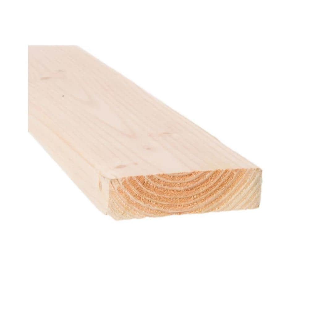 2 in. x 8 in. x 32 ft. Finger Joint SPF #2 Standard Grade Dimensional ...