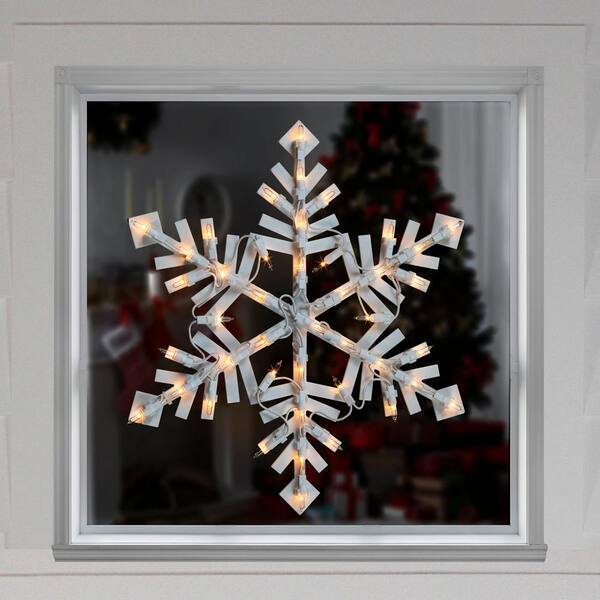 christmas window frame lights