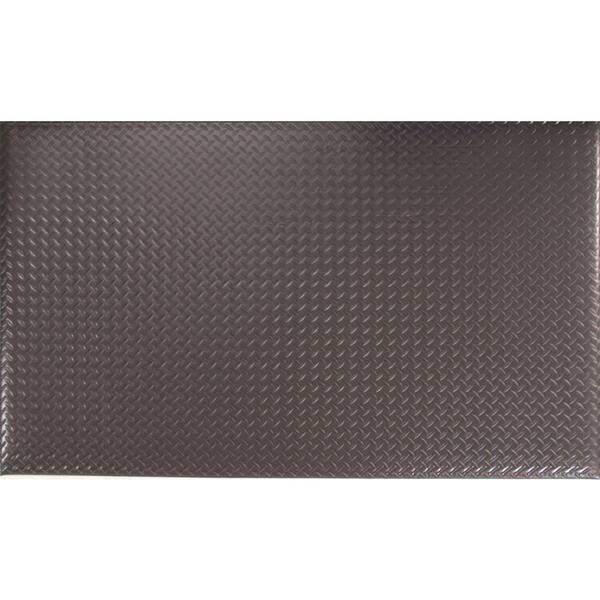 Apache Mills Armor Step 1/2 in. Diamond Black 3 ft. x 5 ft. Indoor ...