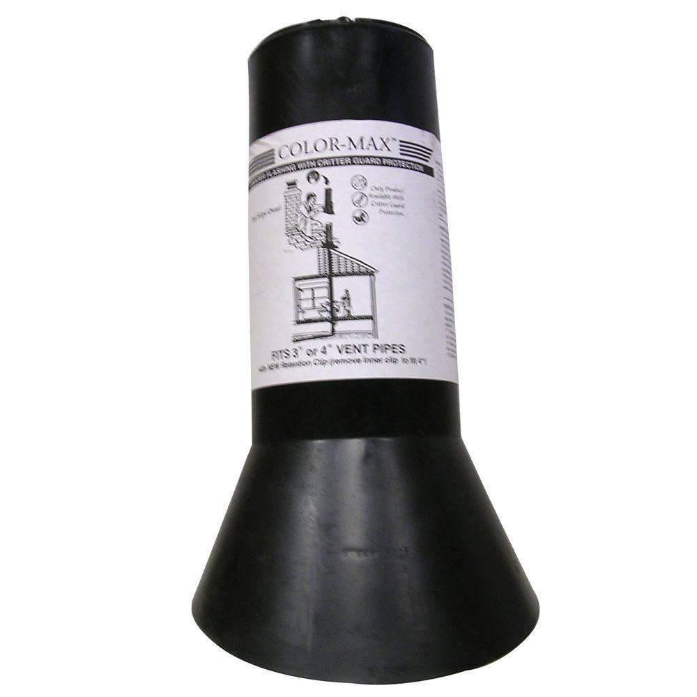 Black Color Max Vent Shield 1010B - The Home Depot