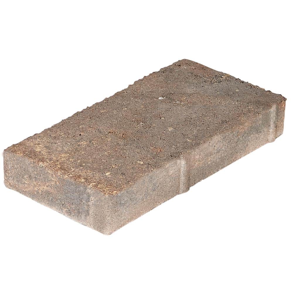Pavestone Milano Small 7.75 in. x 4 in. x 1.25 in. Ashley River Blend ...