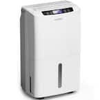 waykar 34-Pint Dehumidifier with Smart Dry for Bedrooms Basements or ...