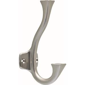 Liberty 4-3/8 in. Satin Nickel Beveled Square Wall Hook B31094C-SN-C ...