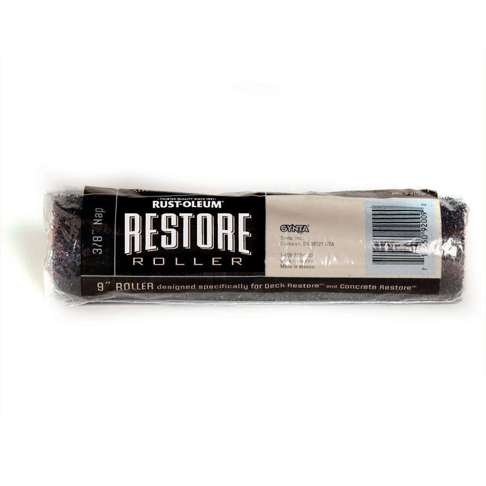 Rust-Oleum Restore 9 in. x 3/8 in. Honeycomb Foam Roller Cover rrc-9 ...